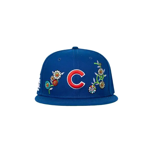 New Era X Takashi Murakami 9fifty Cubs Snapback Hat - Blue