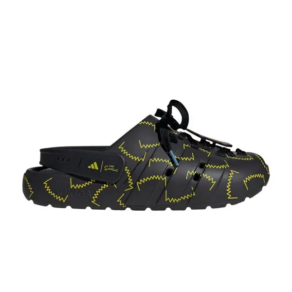 Adidas The Simpsons X Adilette Clog - Black