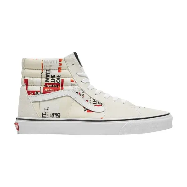 VANS Sk8-hi Packing Tape Sneakers - Cream