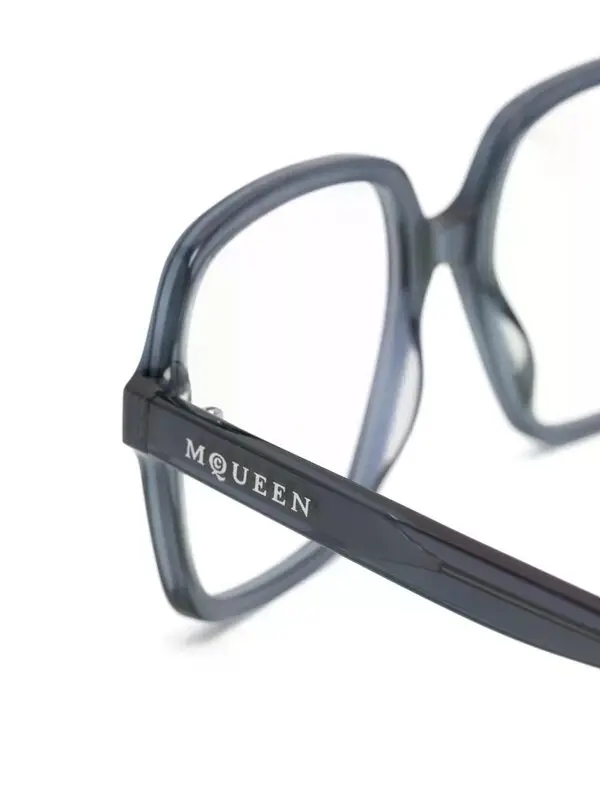 Alexander McQueen Geometric Eyeglasses