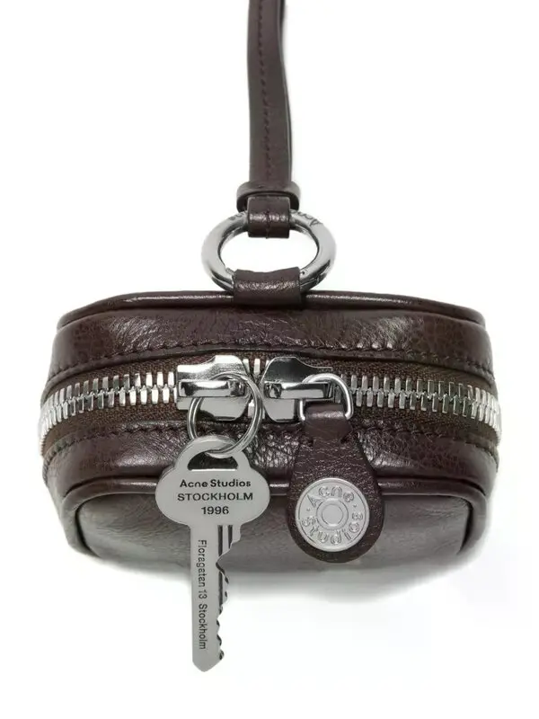 Acne Studios Zip Leather Headphones Case