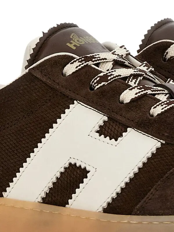Hogan Cool Leather Sneakers - Brown