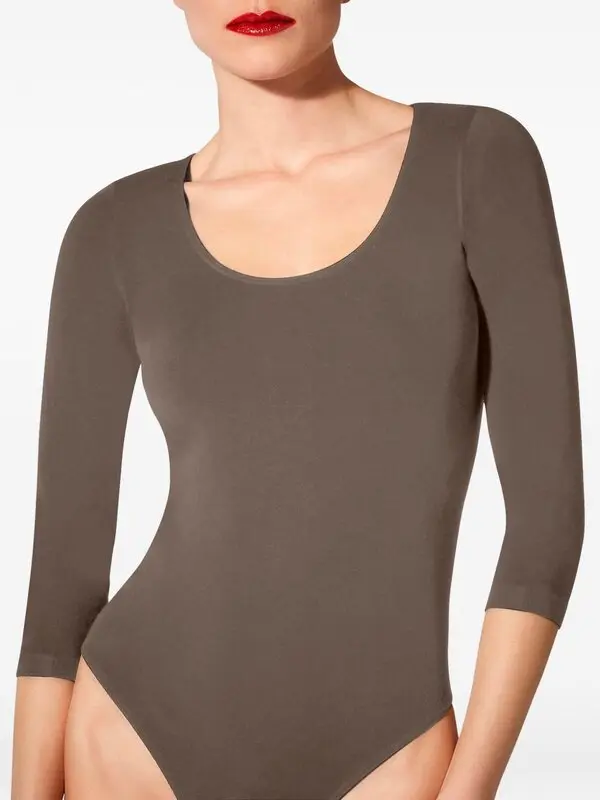Wolford Tokio Bodysuit - Brown