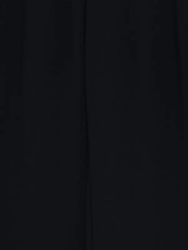 Emporio Armani Elasticated Pleated Trousers - Blue