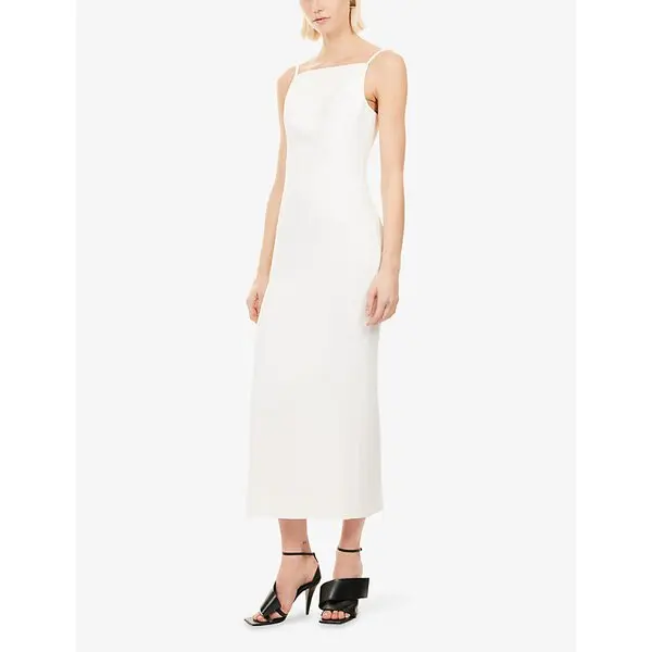 Givenchy Satin-crepe Maxi Dress