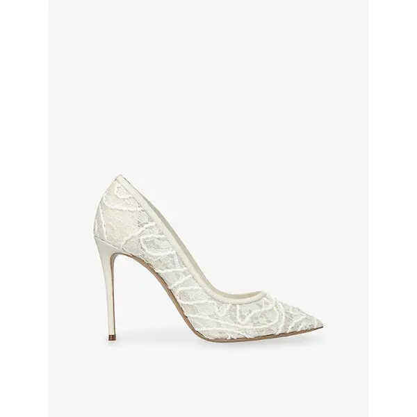 Casadei Julia 100 Lace Heels