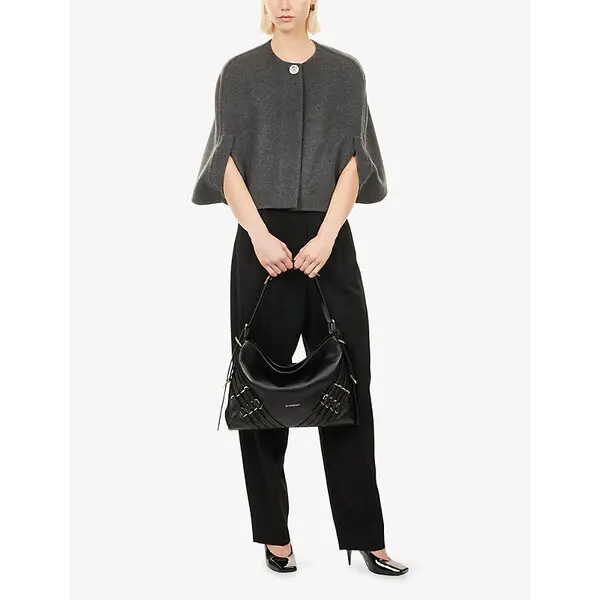 Givenchy Wool And Cashmere-blend Cropped Cape