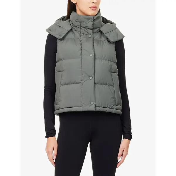 Lululemon Wunder Puff Cropped Shell-down Gilet
