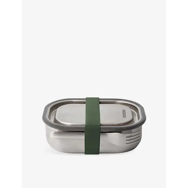 BLACK+BLUM Small Stainless Steel Lunch Box 20cm - Olive