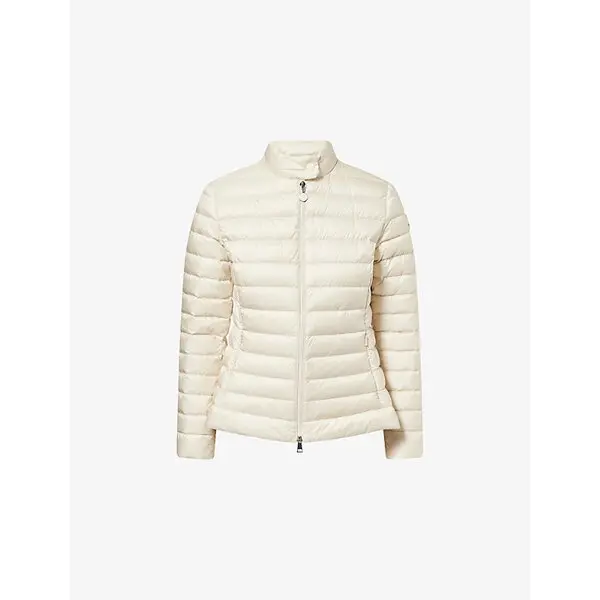 Moncler Cinched-waist Shell-down Jacket