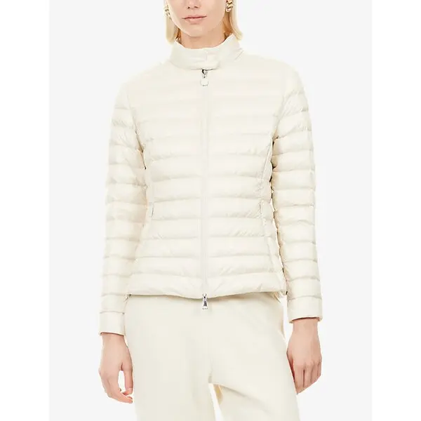 Moncler Cinched-waist Shell-down Jacket