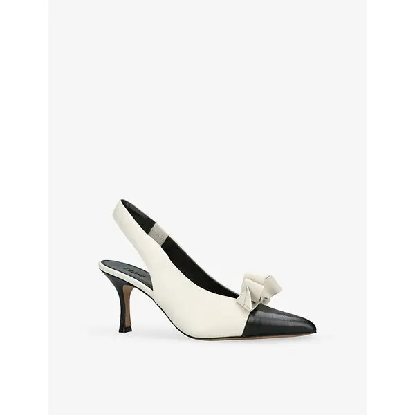Chloé Alba Sling-back Leather Heeled Courts
