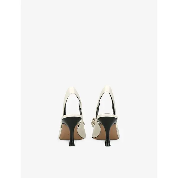 Chloé Alba Sling-back Leather Heeled Courts