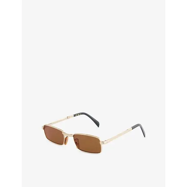 DB EYEWEAR BY DAVID BECKHAM Db99/ Origami Rectangular-frame Sunglasses