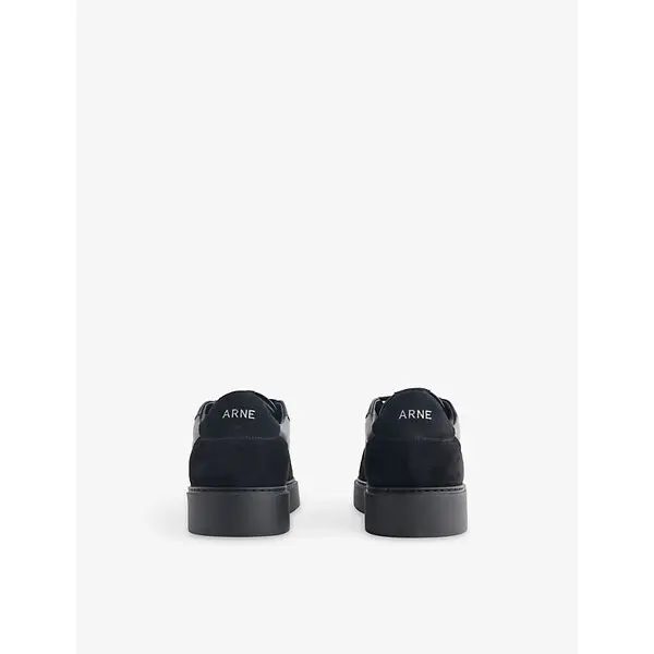 ARNE Mid Court Leather Trainers