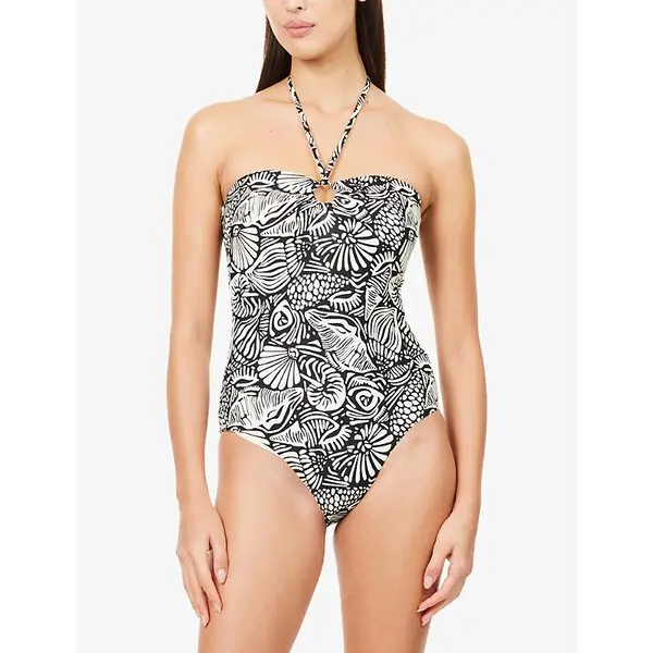 Seafolly C Shells Bandeau Swimsuit