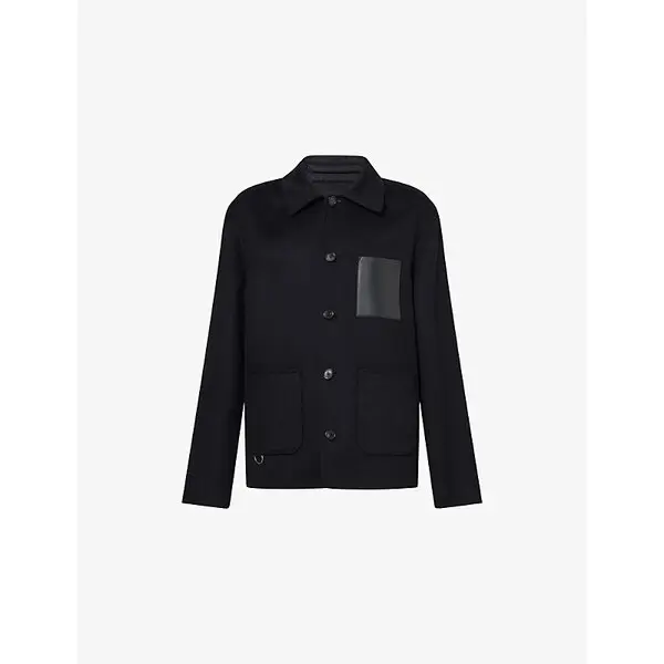 Loewe Workwear Wool And Cashmere Jacket