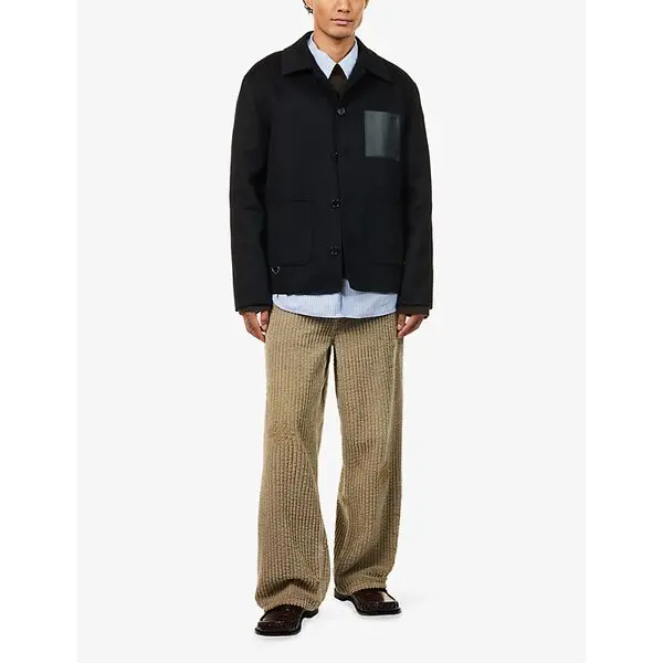 Loewe Workwear Wool And Cashmere Jacket