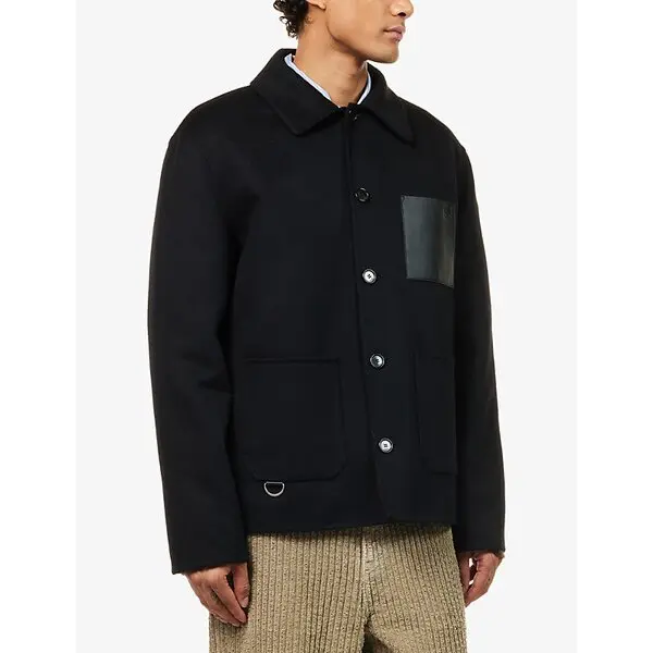 Loewe Workwear Wool And Cashmere Jacket