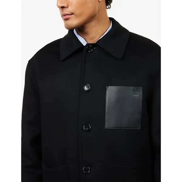 Loewe Workwear Wool And Cashmere Jacket
