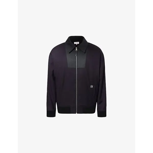 Loewe Anagram Regular-fit Wool Tracksuit Jacket
