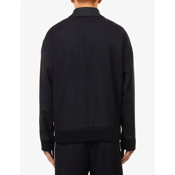 Loewe Anagram Regular-fit Wool Tracksuit Jacket