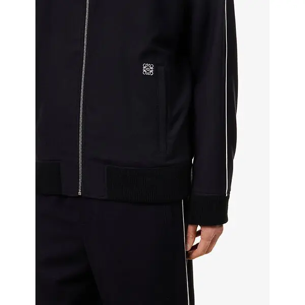 Loewe Anagram Regular-fit Wool Tracksuit Jacket