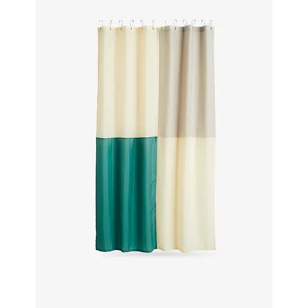 HAY Check Shower Curtain - Green