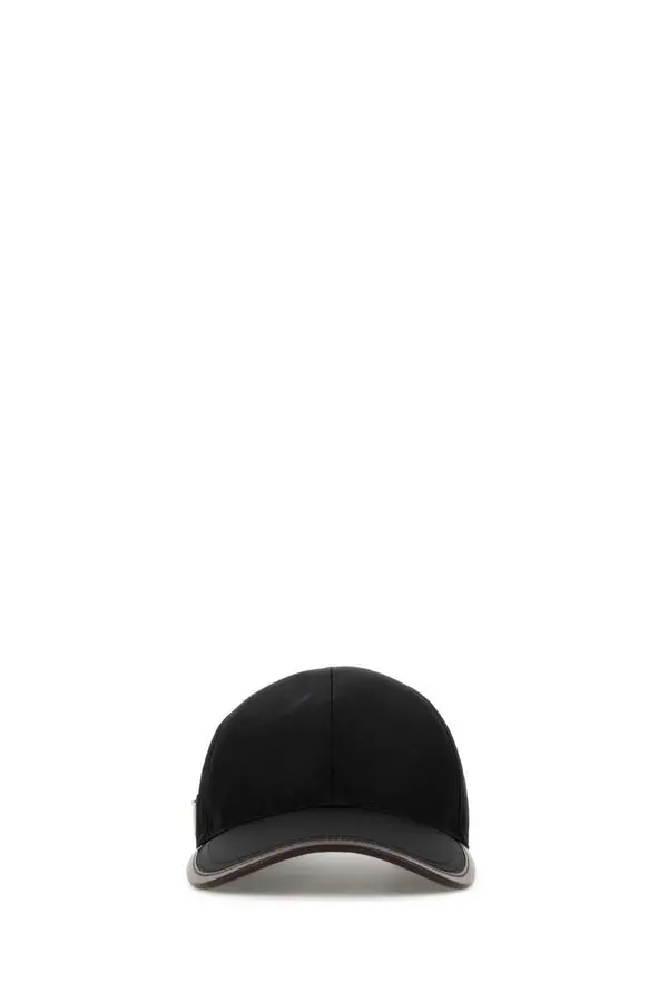 Prada Re-nylon Baseball Cap - Black