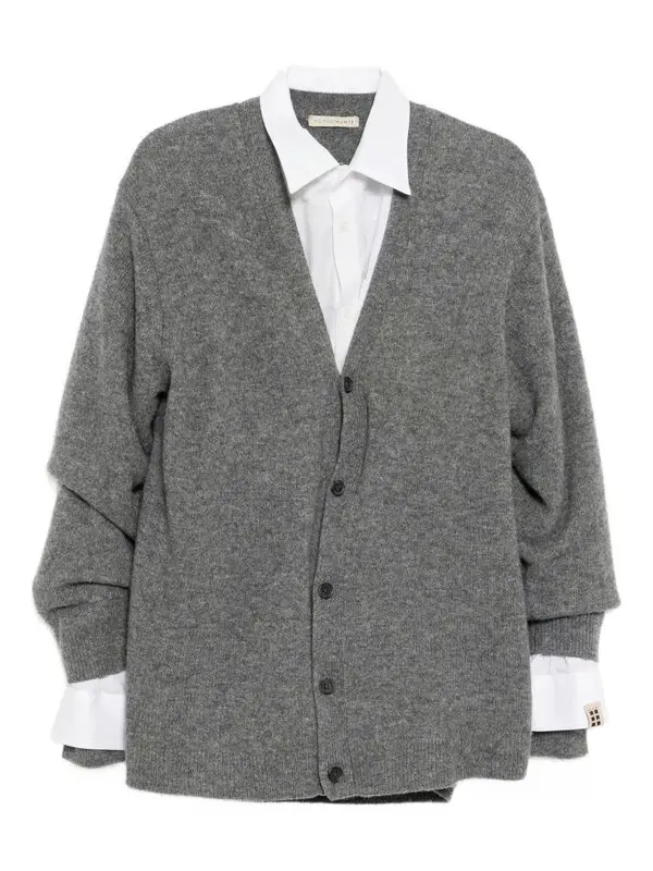 ROMEO HUNTE Layered Cardigan