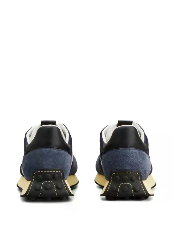 TOD'S Panelled Lace-up Sneakers - Blue