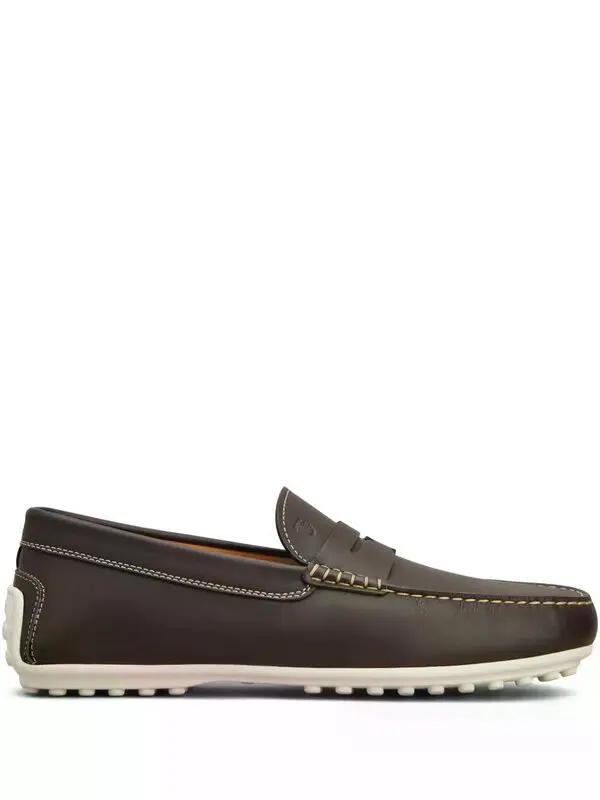 TOD'S City Gommino 76l Penny-bar Loafers - Brown