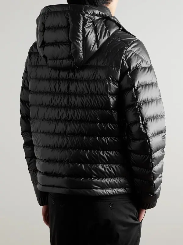 Moncler Lauros Quilted Down Jacket - Black