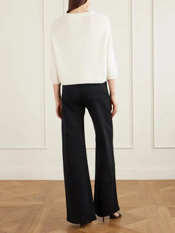 Khaite Sabina Cashmere Sweater - Neutrals
