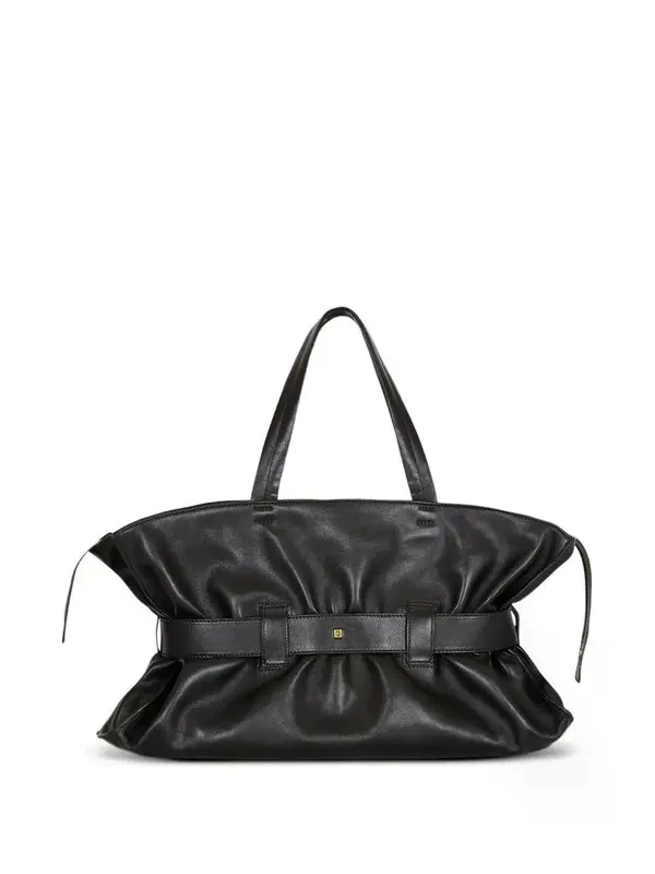 Balmain Anthem Buckle Tote Bag