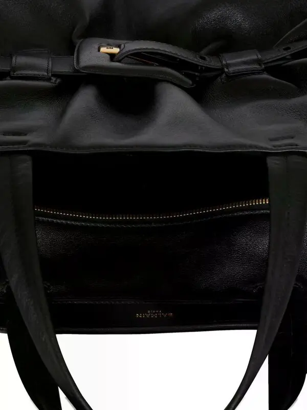 Balmain Anthem Buckle Tote Bag