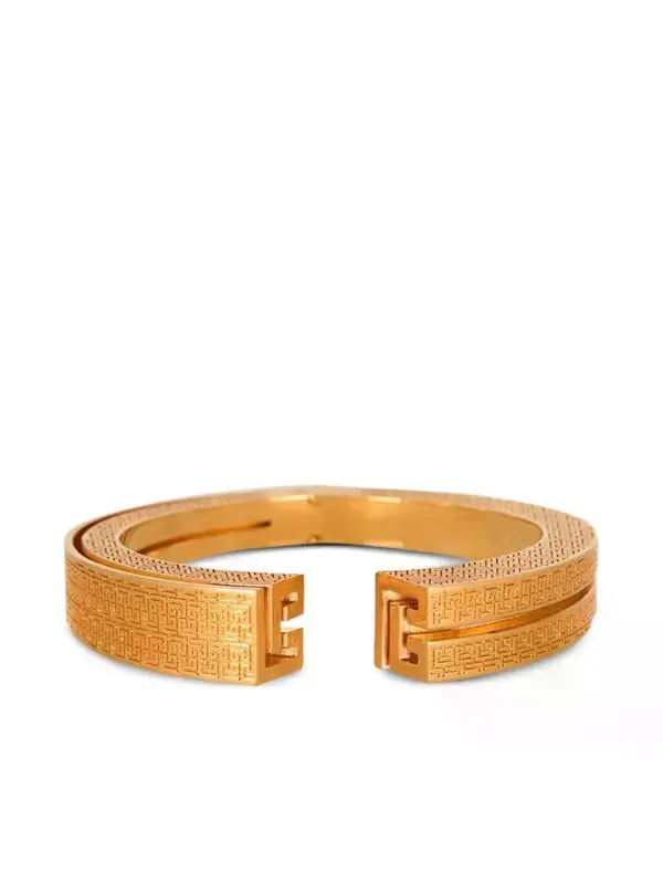 Balmain Pb-monogram Bangle - Gold
