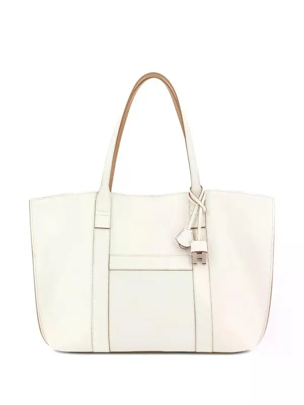 Hogan Initial Charm Strap Tote