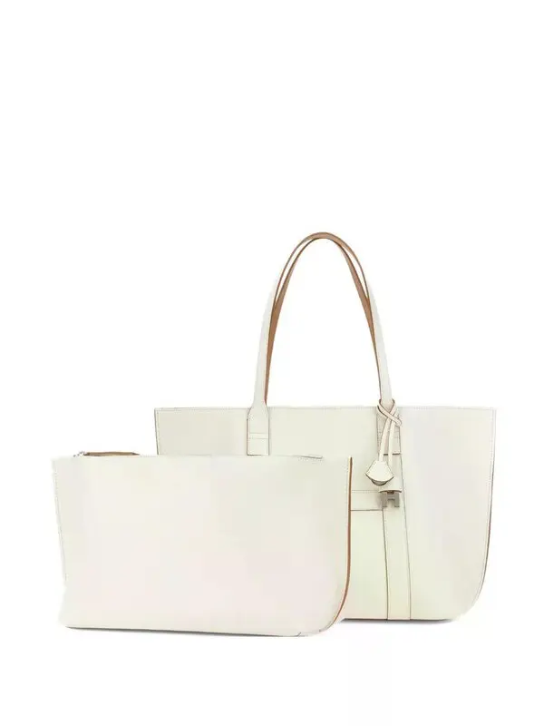 Hogan Initial Charm Strap Tote