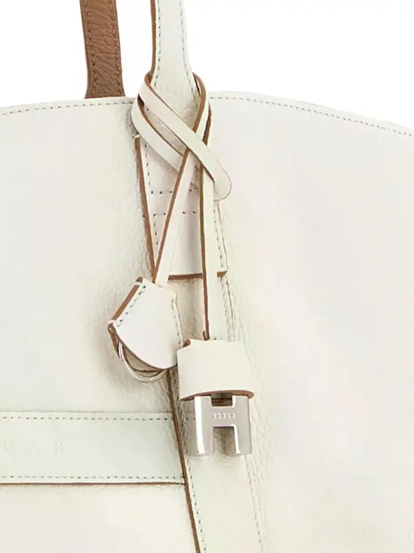 Hogan Initial Charm Strap Tote
