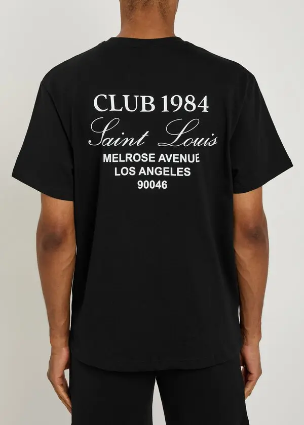 CLUB 1984 Melrose Printed Cotton T-shirt