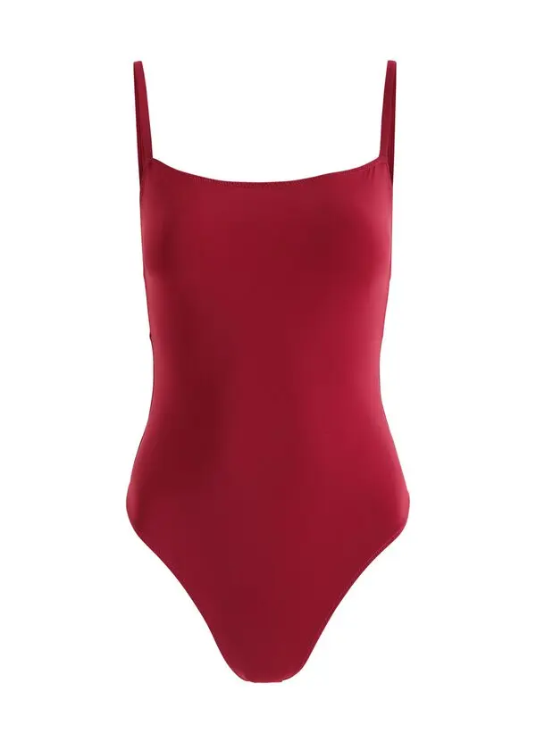 LIDO Tre Swimsuit - Dark Red