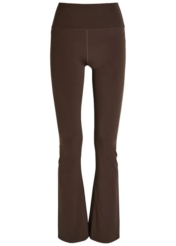 Vuori All The Feels Flared Stretch-jersey Leggings