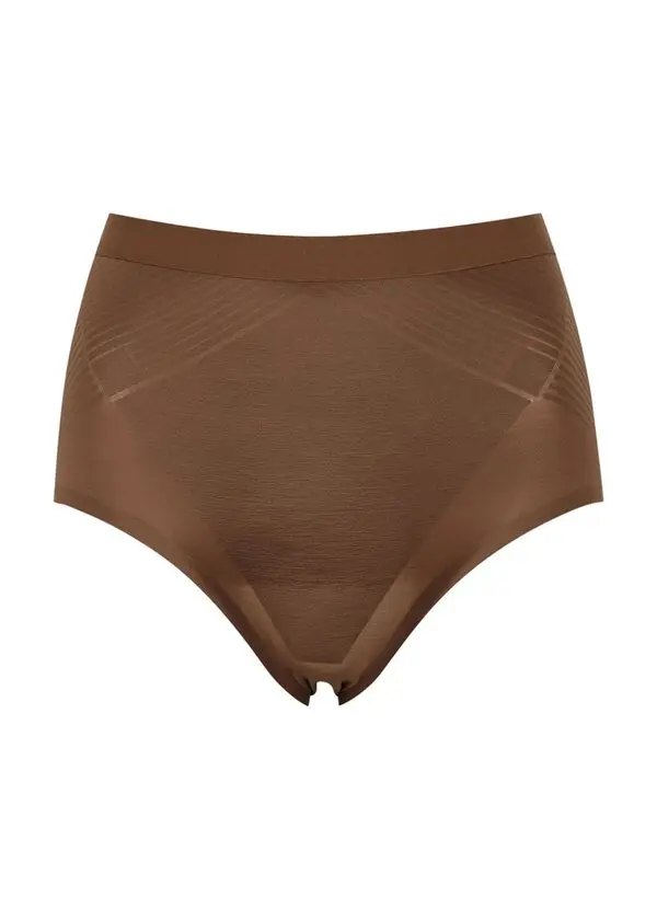 Spanx Thinstincts 2.0 High-waist Briefs - Brown
