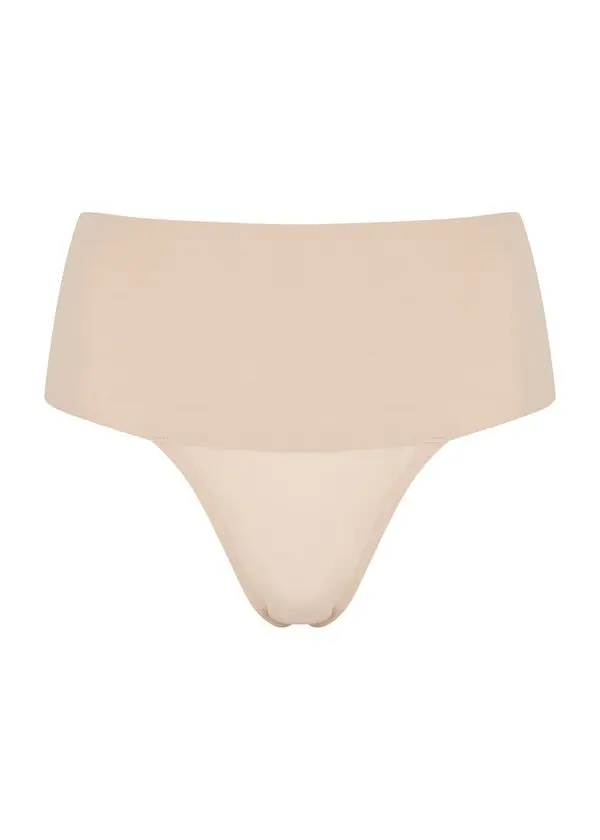 Spanx Undie-tectable Seamless Thong - Beige