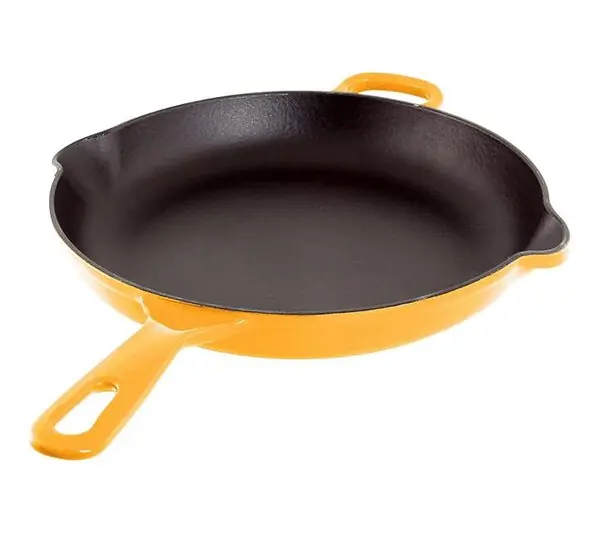 CHANTAL COOKWARE Chantal 10' Round Cast-iron Fry Pan - One-color