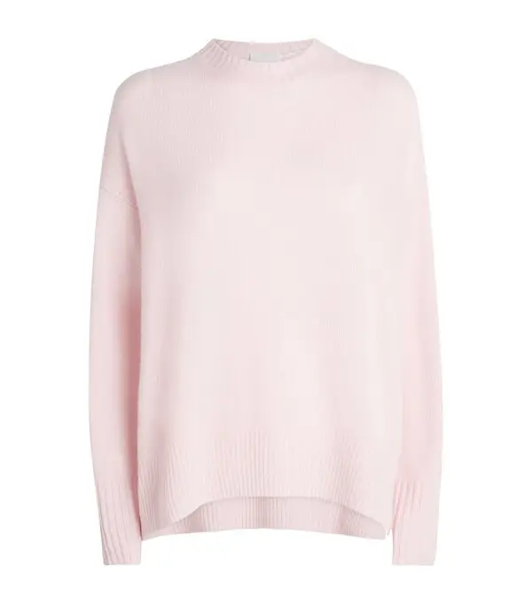 ALLUDE Cashmere Crew-neck Sweater