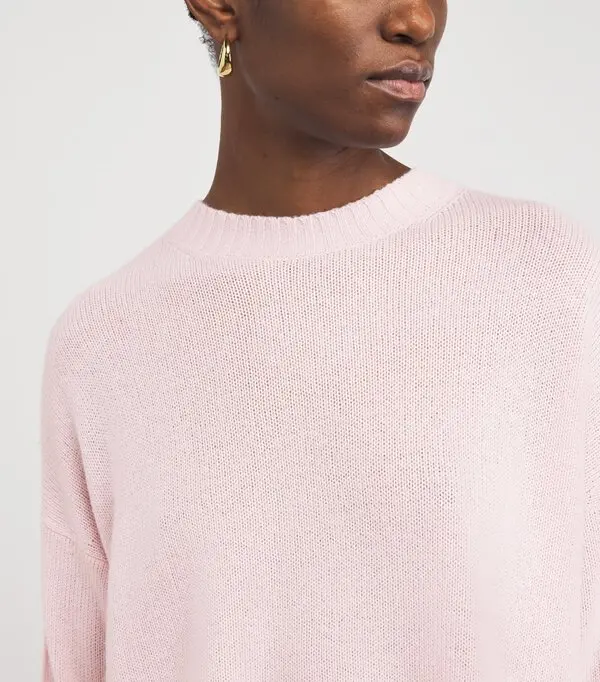 ALLUDE Cashmere Crew-neck Sweater