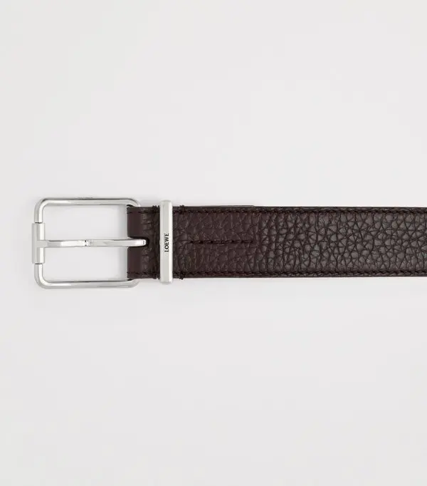 Loewe Leather Logo Buckle Belt