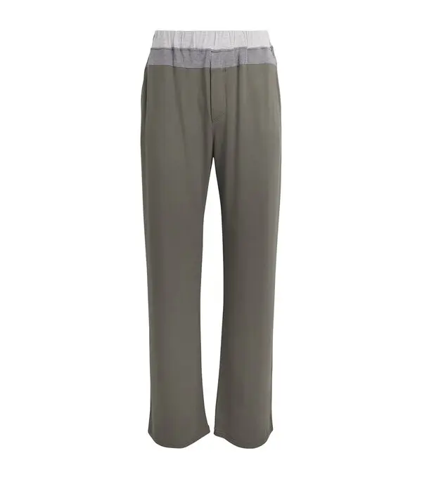 HOMEBODY Two-tone Lounge Trousers - Green